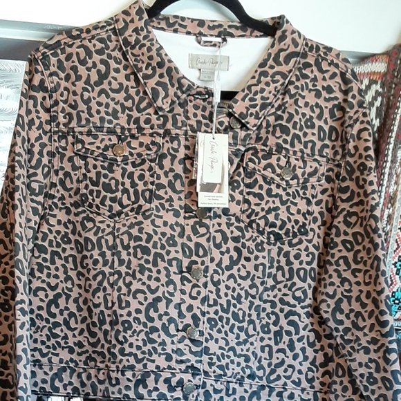 Charlie Paige | Jackets & Coats | Charlie Paige Leopard Print Leopard ...